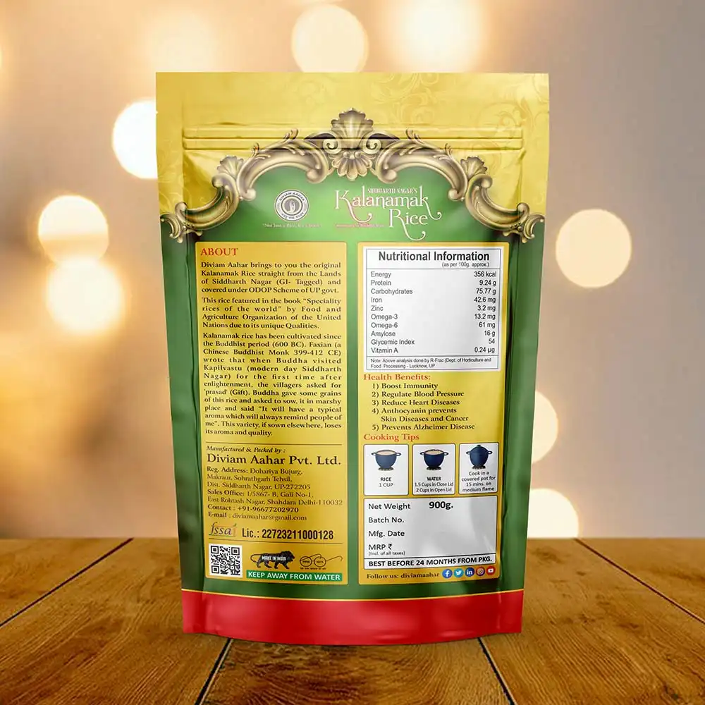 Kalanamak Rice Gold - 5 Kg - Buddha Rice